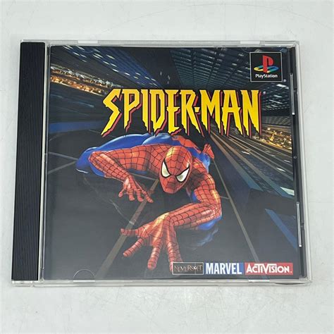 Yahooオークション 2309 【美品】ps1 スパイダーマン Spider Man Su