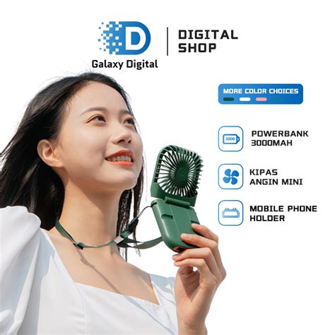 Jual Kipas Angin Portable Kipas Portable Kipas Mini Power Bank Kipas Mini Portable Kipas Angin