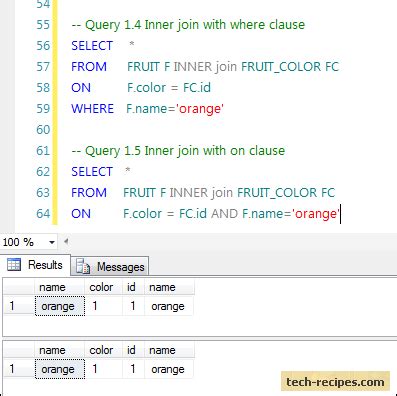 Inner And Left Outer Join With Where Clause Vs ON Clause