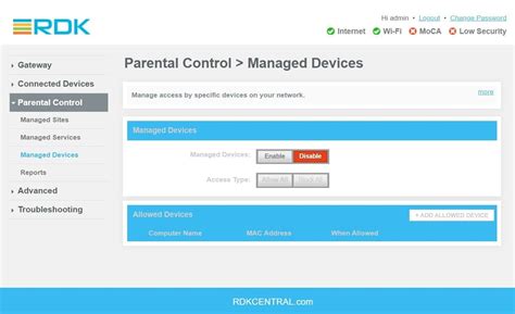 RDK Documentation Portal Documentation Webui RDK Documentation