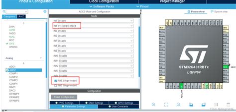 Stm32g4 蓝桥杯嵌入式 Adc及多通道采集stm32 G4 Adc 多通道 采集 Csdn博客