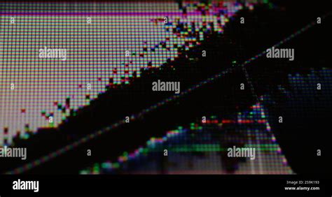 Grunge Matrix Monitor Overlay Shattered Digital Screen With Glitch Colorful Flare Fractured