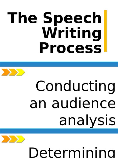 Speech Writing Process Pdf