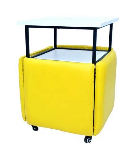 Mild Steel Powder Coated Space Magic 5 In 1 Cube Chair Stackable Stools