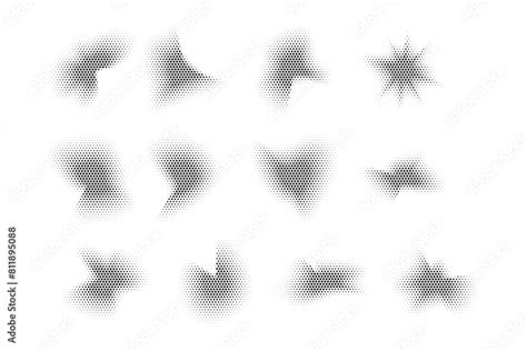 Halftone Star Pattern Reprographic Technique For Simulating Background Set Minimal Style