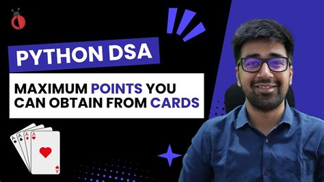Dsa In Python Course Maximum Points You Can Obtain From Cards