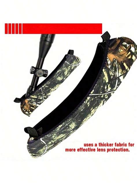 Neoprene Scope Covers Waterproof Optics Lens Cover For Outdoor Hunting