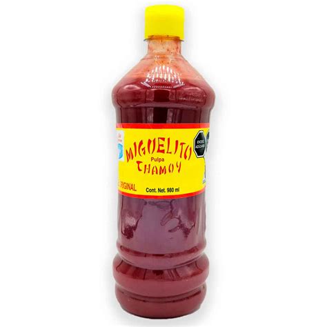 Miguelito Chamoy Pulpa 980 Ml Buy At My Mexican Candy