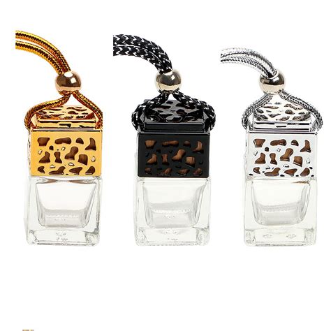 Car Hanging Perfume Rearview Mirror Ornament Air Freshener For
