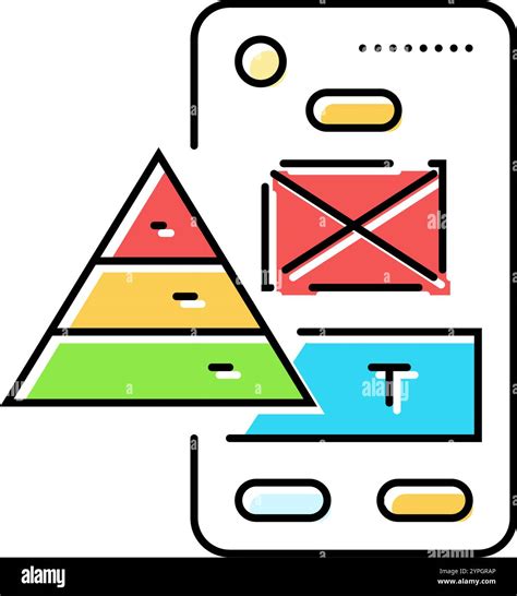 Call To Action Cta Ux Ui Color Icon Vector Illustration Stock Vector