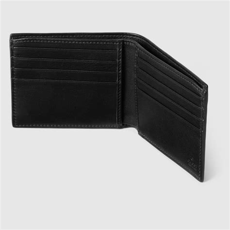 Gg Marmont Bi Fold Wallet In Black Soft Leather Gucci® Uk