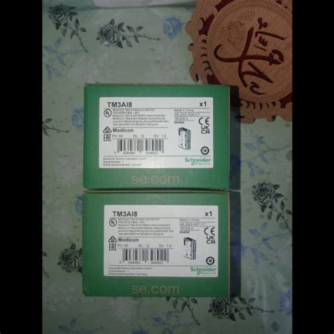 Jual READY STOCK Schneider TM3AI8 Modicon I O Analog Input Module Original Kota Batam Sentra