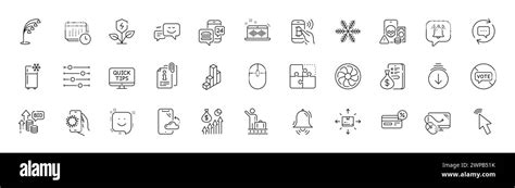 puzzle stop voting and money line icons for web app printing line