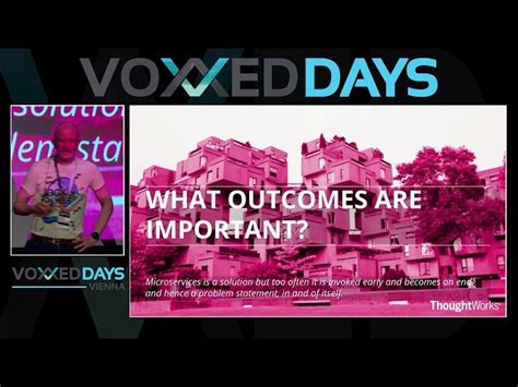 Devoxx Talk Microservices Are Not Worth The Trouble From Devoxx Class Central