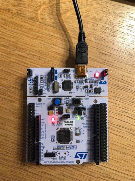 Solved How To Reset Nucleo F401re Blocked Board Stmicroelectronics Community