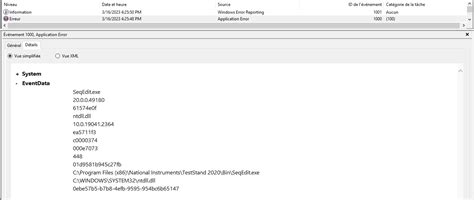 solved unable to load teststand application and no error message after