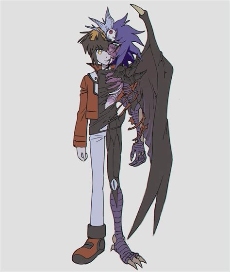 Yuki Judai And Yubel Yu Gi Oh And More Drawn By Buib Mekako Chan Danbooru