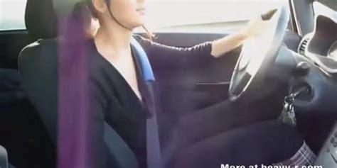 Nice Looking Woman Gives Handjob While Driving Tnaflix Com