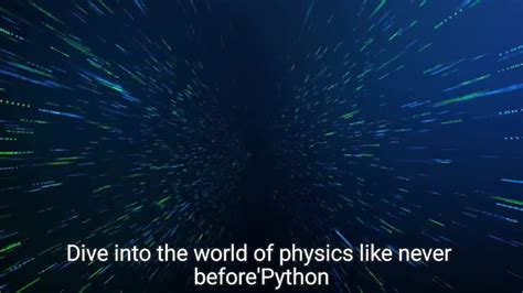 Go Ashaka On Linkedin Python Physics Simulation Visualization