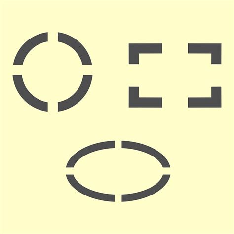 Premium Vector Basic Shape Vector Icon