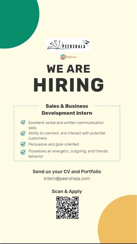 Jalpa Parmar On Linkedin We Are Hiring Sales And Business Development