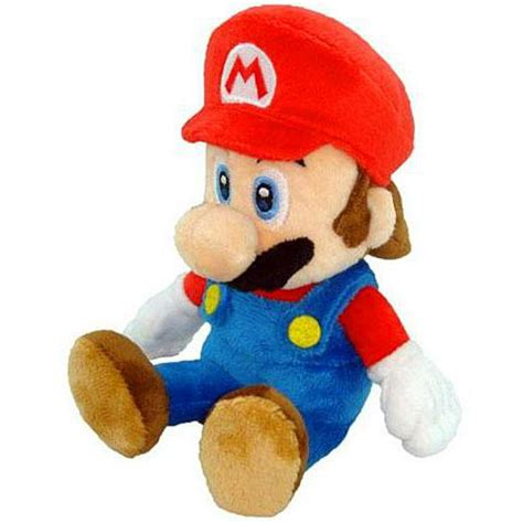 New Super Mario Bros Wii Mario Plush [sitting]