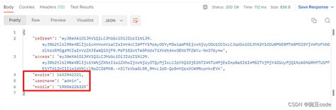 Drf 使用 Simplejwt登陆认证（二）自定义token返回和获取token中的payloadsimplejwt 手机号登录 Csdn博客
