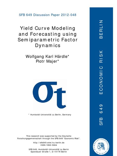 Yield Curve Modelling Pdf Yield Curve Vector Autoregression