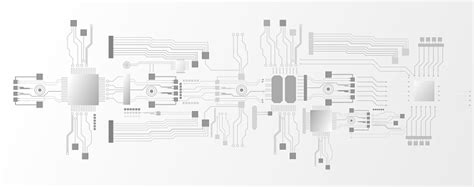 원 엔지니어링 기술 개념 벡터 배경과 백 및 화이트 회로 전자 기판 또는 전기 라인 일러스트레이션에 대한 스톡 벡터 아트 및 기타 이미지 일러스트레이션 전기 연료 및
