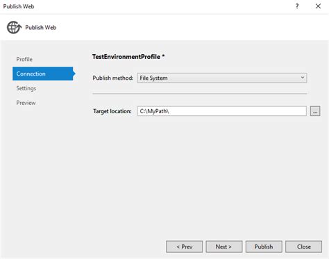 Net Team And Local Configuration Settings