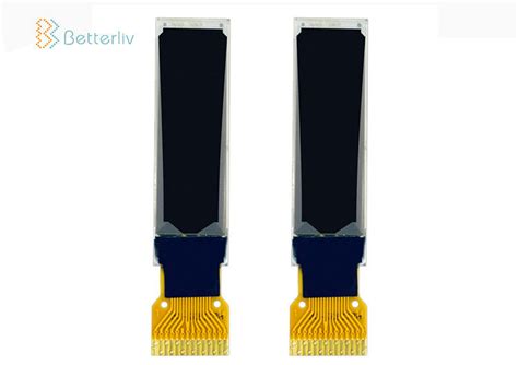 X Pixel Small OLED Panel Micro OLED Display Blue And White Color