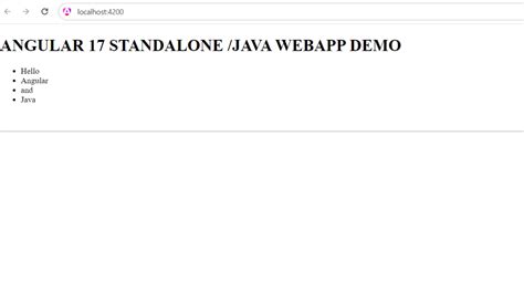 Angular 17 Standalone Java Webapp Demo Therichpost