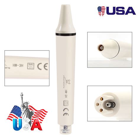 Dental Ultrasonic Piezo Scaler Handpiece Led Fit Ems Woodpecker Dte
