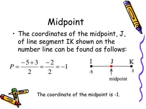 PPT 10 7 Midpoint Of A Line Segment PowerPoint Presentation ID 5626760