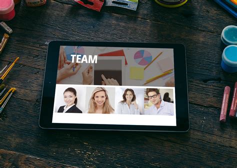 creating a team page with bootstrap