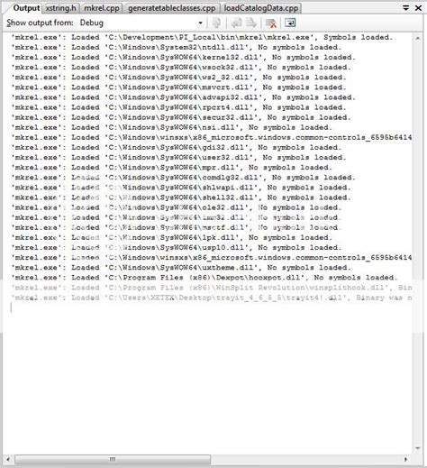 Debugging Win32 Application Console Output Stack Overflow
