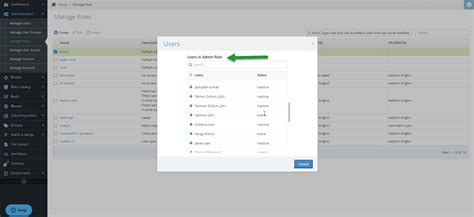 Manage Roles Help Center