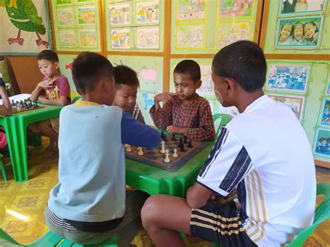 မြောက်ဦးခရိုင်လူထုအခြေပြုဗဟိုဌာန Community Center ခန်းမ၌ စစ်တုရင်ပြိုင