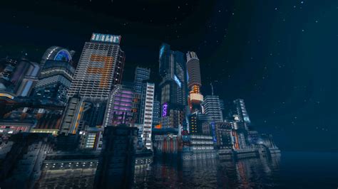 Cyberpunk 2077 Minecraft Timelapse Hünerfürstde