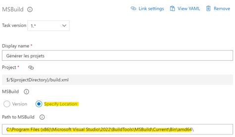 Utiliser Visual Studio 2022 Dans Un Pipeline Azure Devops Server