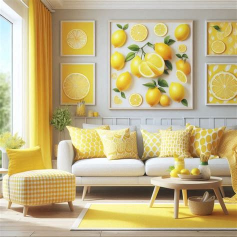 Lemon Style Room Design In 2025 Room Design Chalet Design Salon Decor