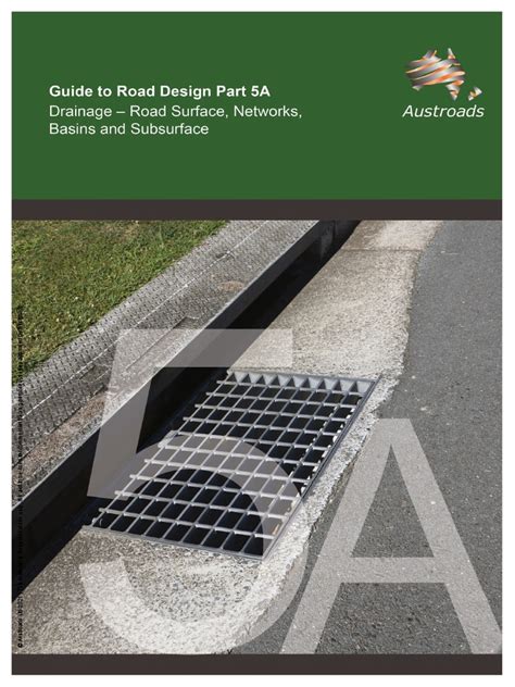 Agrd05a 21 Guide To Road Design Part 5a Drainageroad Surface Networks