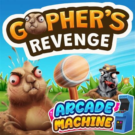Arcade Machine Gophers Revenge 2022
