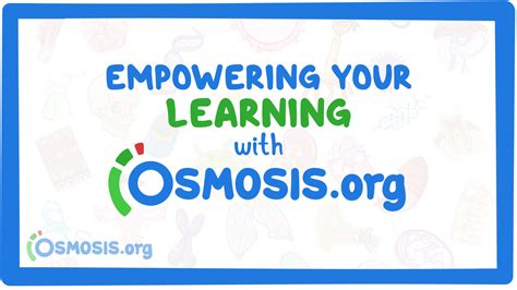 Why You Should Learn By Osmosis Video Causes Meaning Osmosis