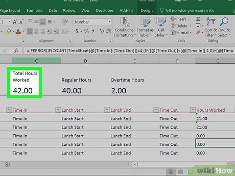How To Calculate Time On Excel Spreadsheet With Pictures