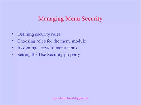 Oracle Forms Menu Ppt