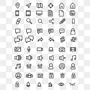 Web App Development Vector Design Images Ecommerce Icon Set For Mobile App And Web Development