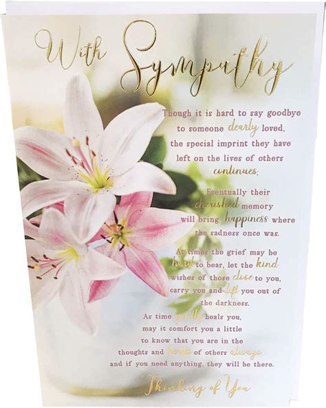 Sympathy Message