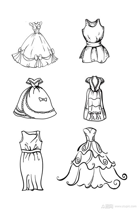 手工连衣裙画 画连衣裙手绘 画连衣裙简笔画 大山谷图库