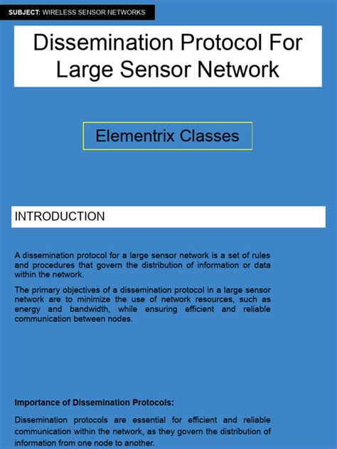 Dissemination Protocol For Large Sensor Network Pdf
